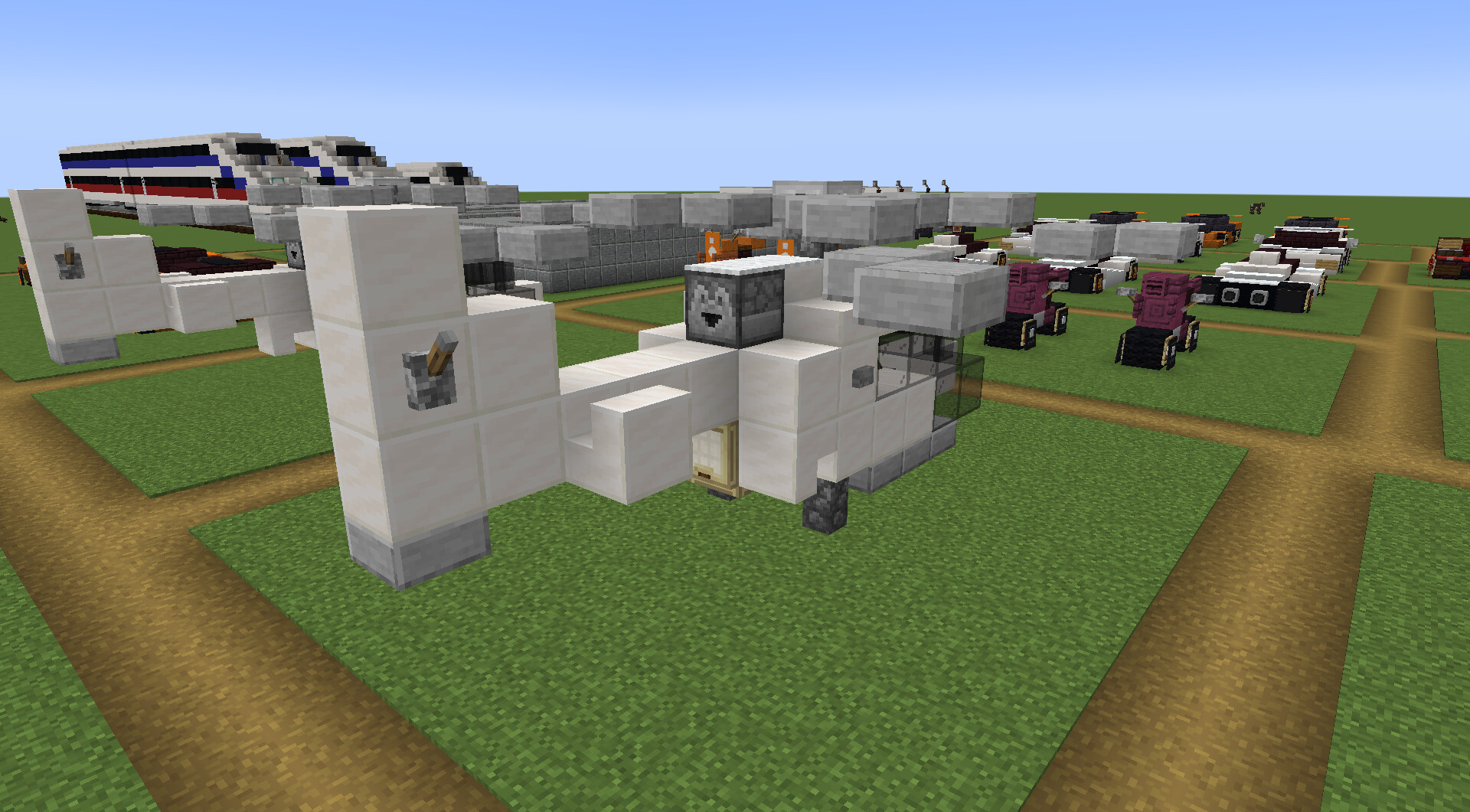 Simple Helicopter Minecraft Map