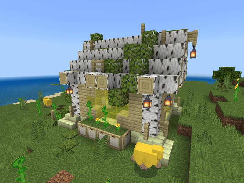 | Build - Sunflower Cottage | Minecraft Map