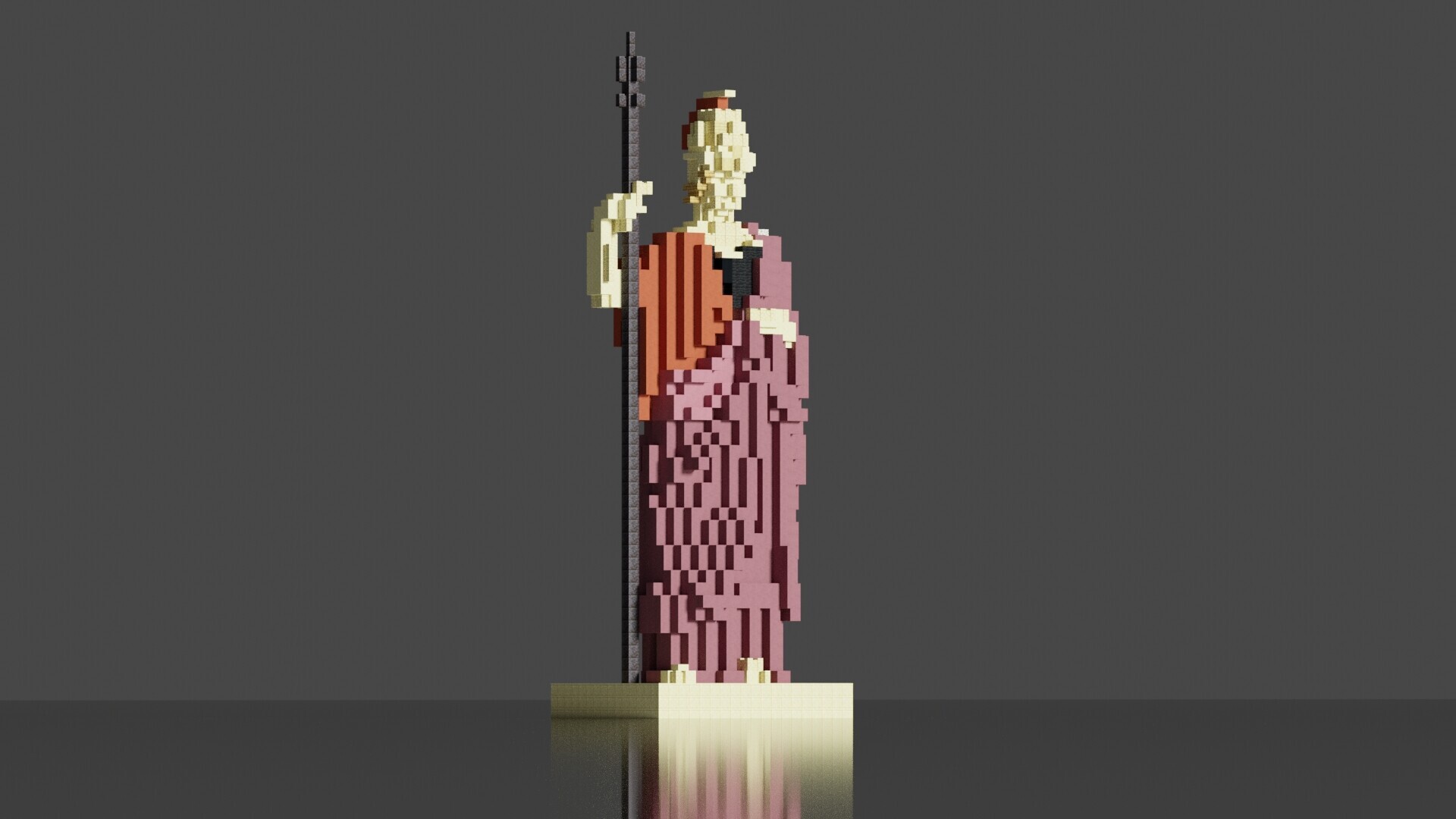 Roman Statue (Giustiniani Minerva) Minecraft Map