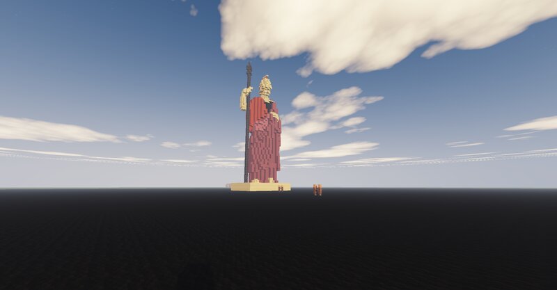 Roman Statue (Giustiniani Minerva) Minecraft Map