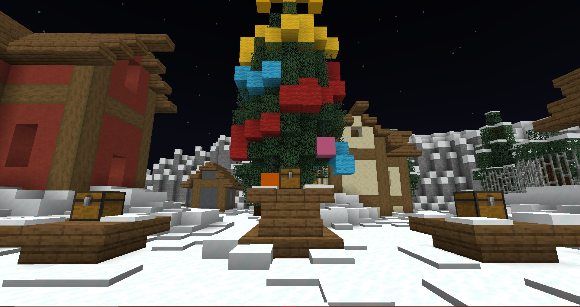 Christmas Spawn |1.14+ | Not finished Minecraft Map