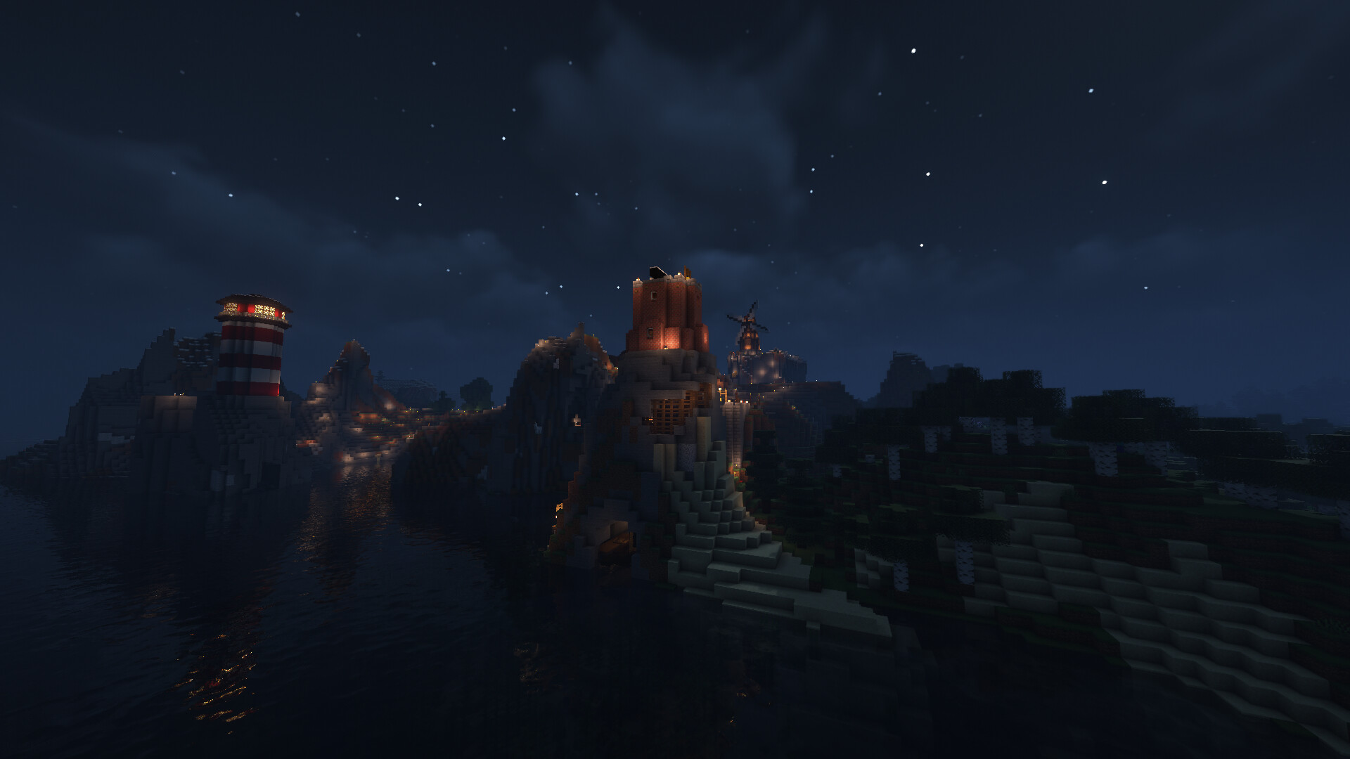 Survival world showcase Minecraft Map