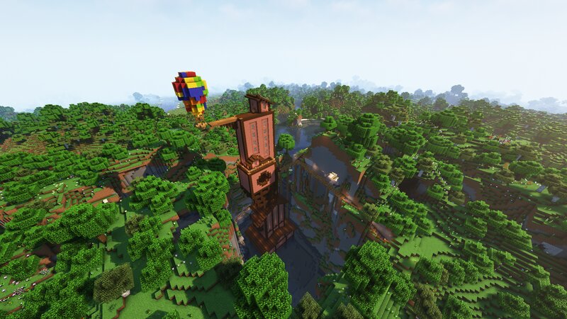 Survival world showcase Minecraft Map