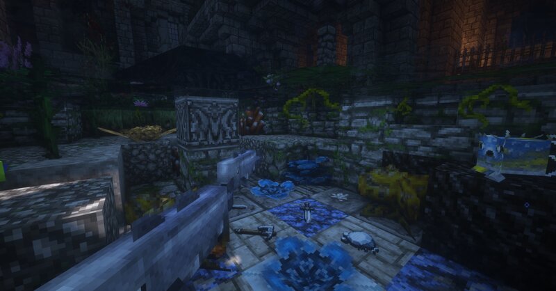 The beautiful garden I built in 12 hours in My Flower City Minecraft Map