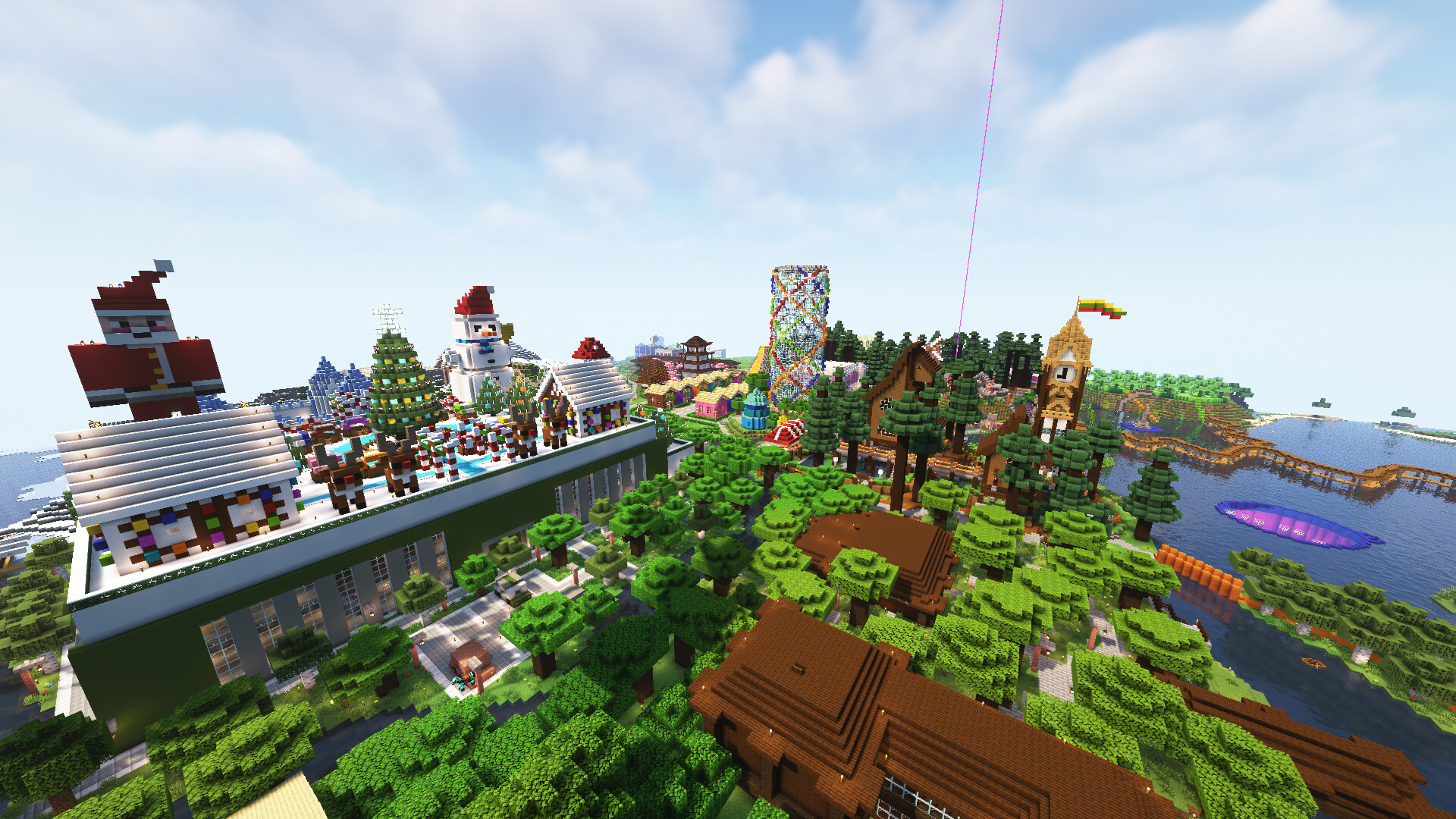 Survival world showcase Minecraft Map