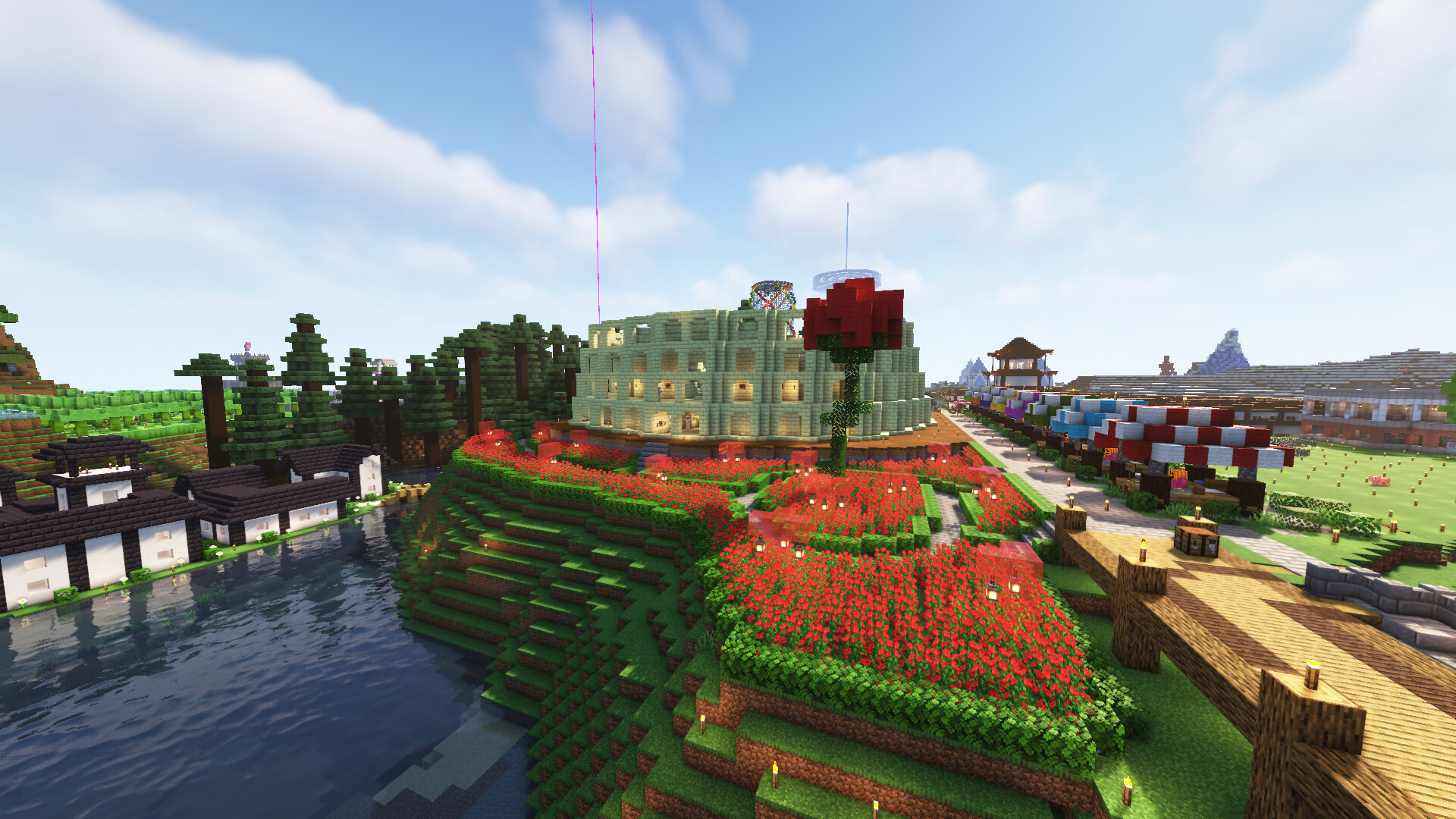 Survival world showcase Minecraft Map