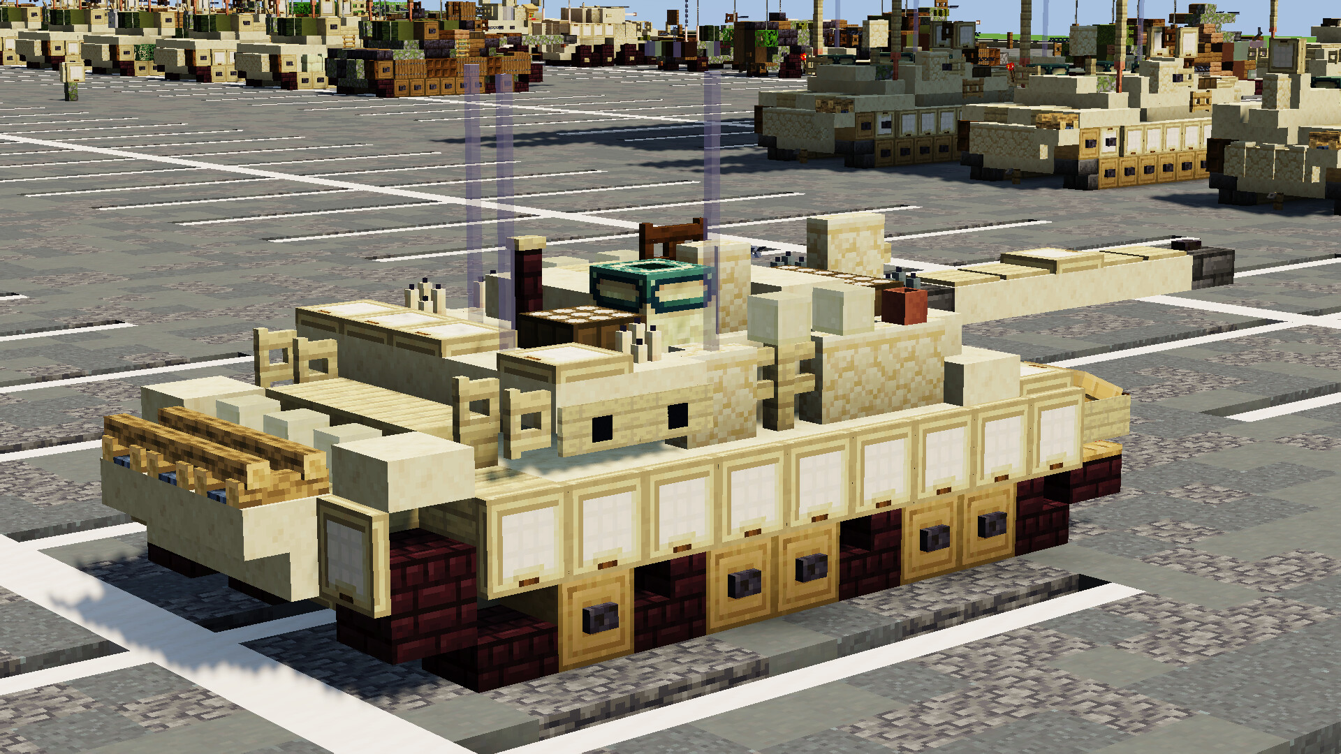 Challenger II MBT Minecraft Map