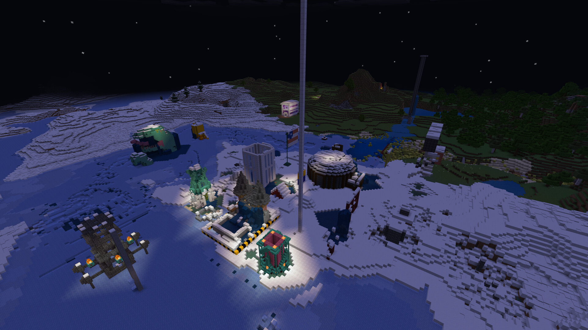 SNOW VILLAGE 3.0 Minecraft Map