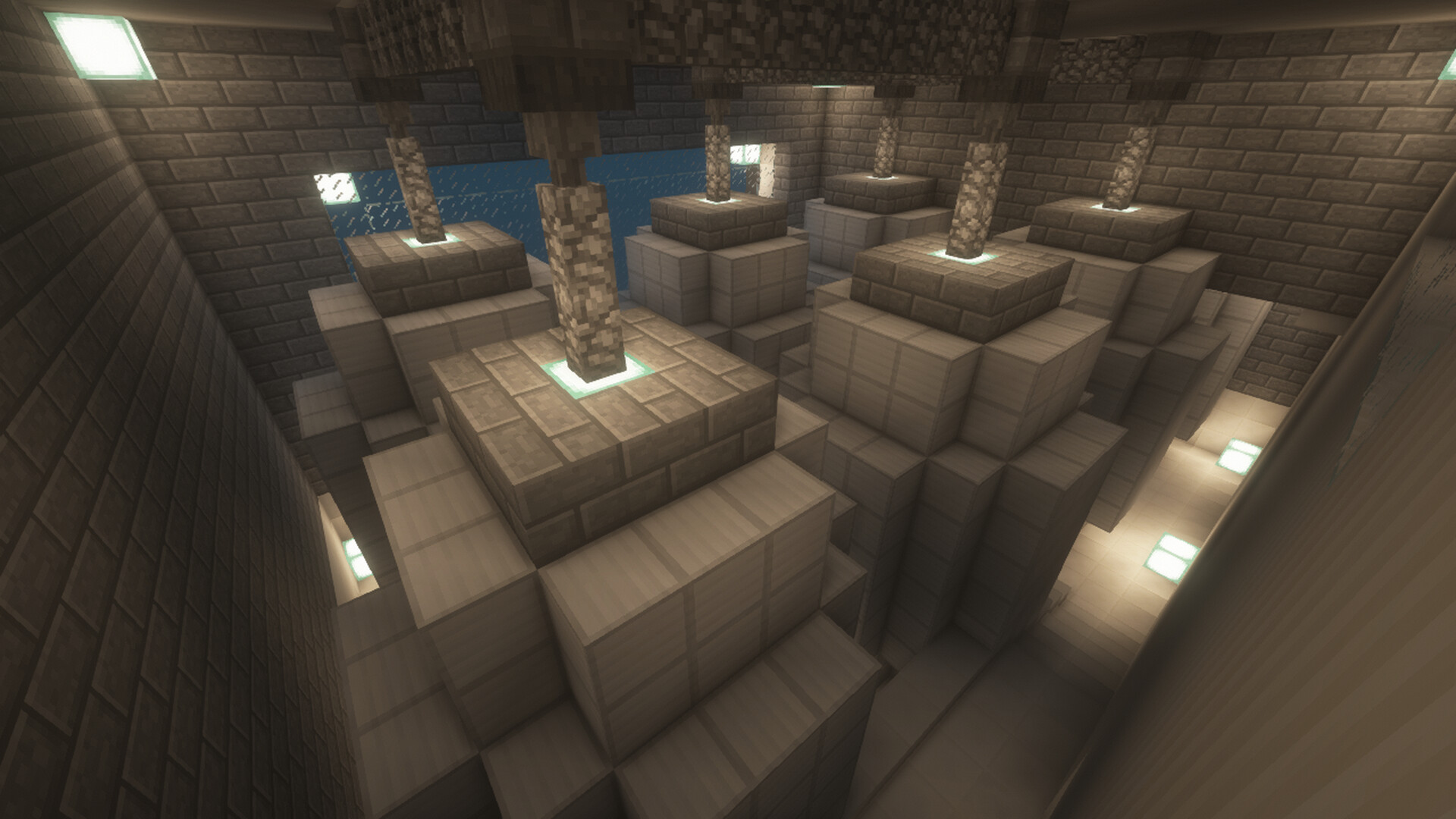 Nave espacial Atlas Minecraft Map