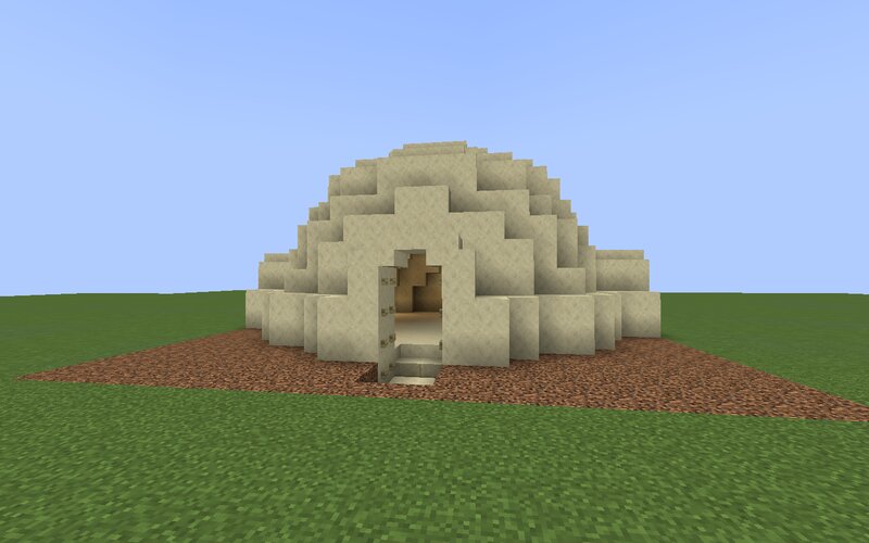 Luke Skywalker's home (schematic) Minecraft Map