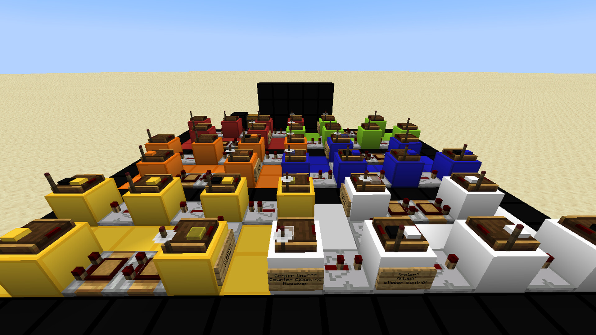 Create Mod Rubik's Cube by dactel Minecraft Map