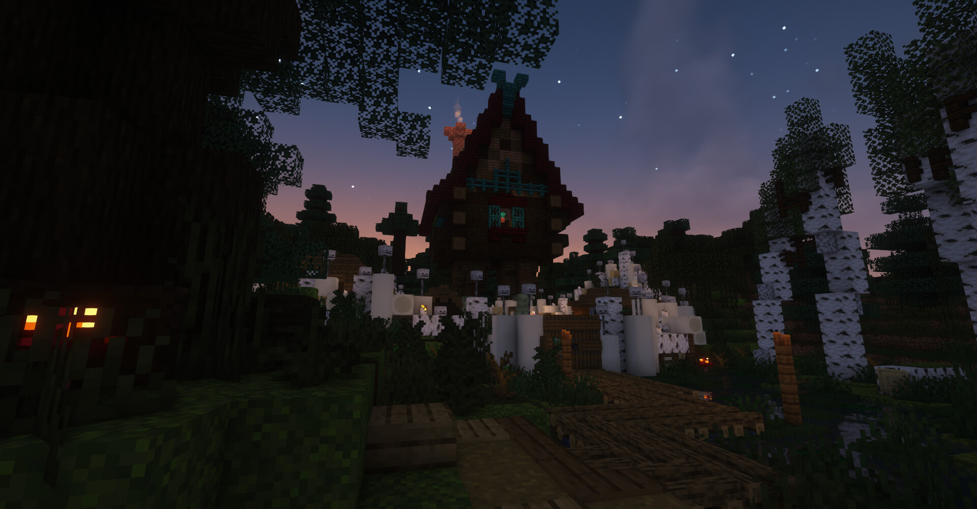 Baba Yaga's Hut Minecraft Map