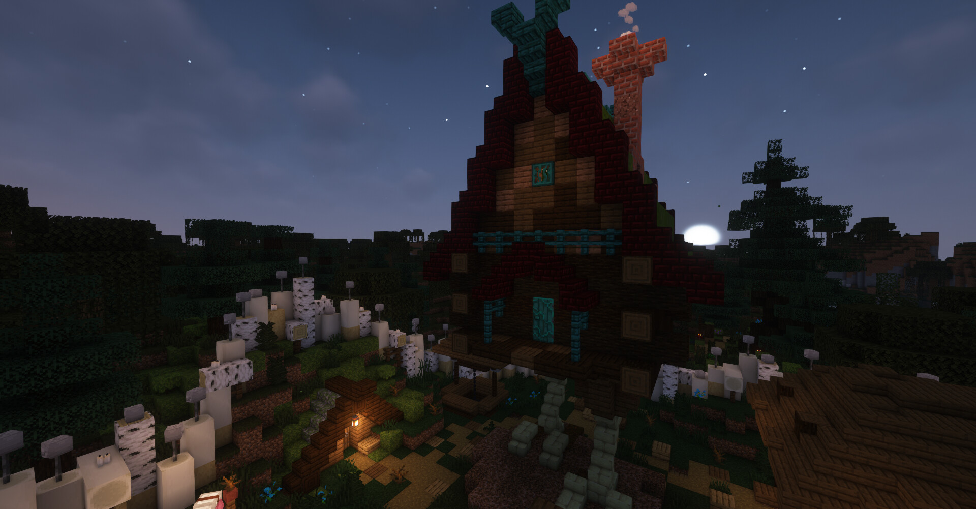 Baba Yaga's Hut Minecraft Map