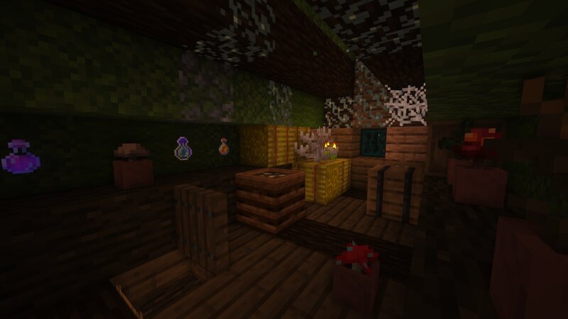 Baba Yaga's Hut Minecraft Map