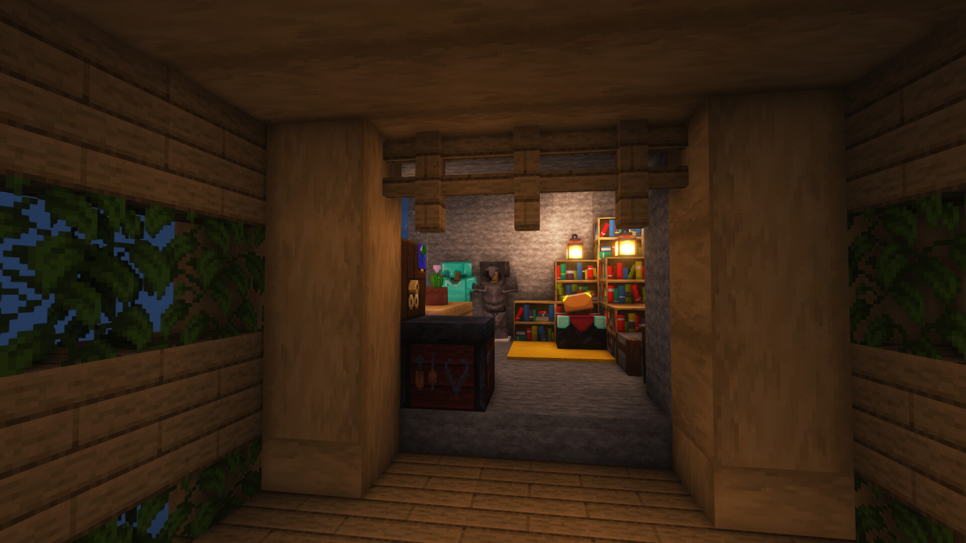 Survival Stone House Minecraft Map