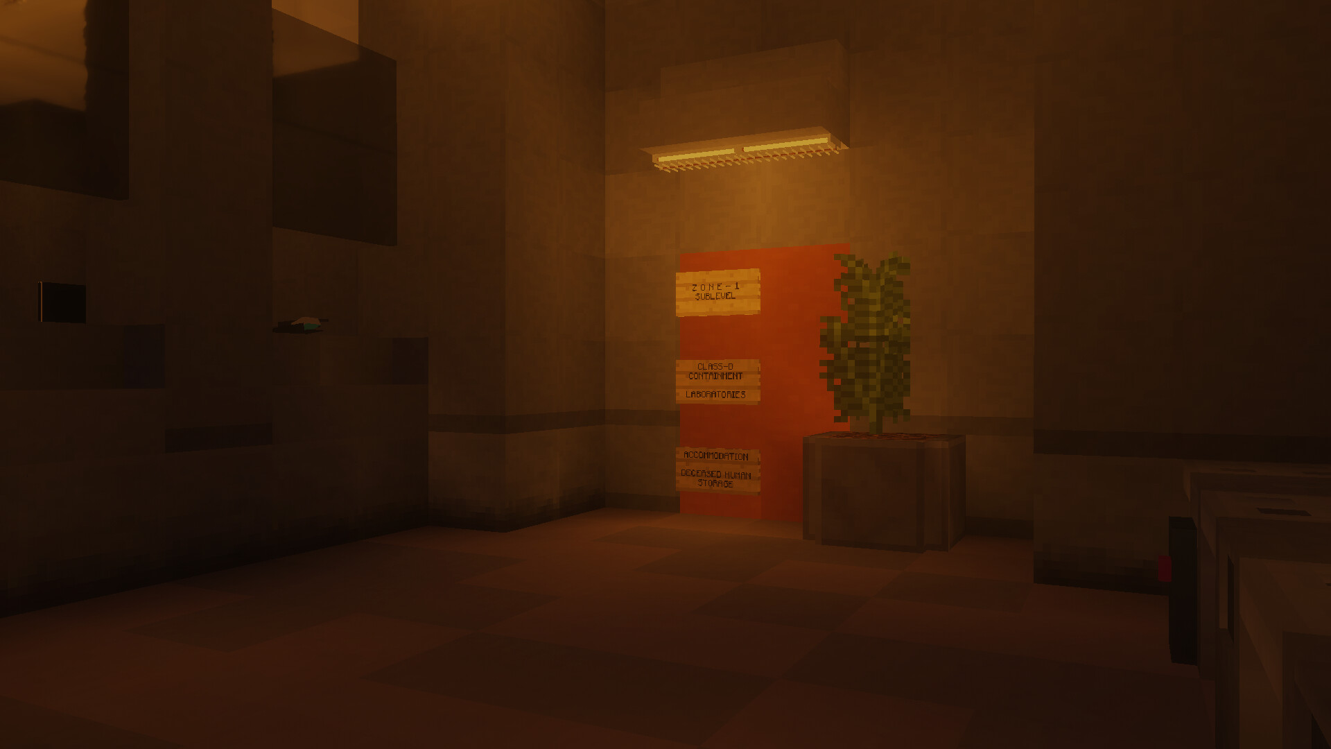 Bio-Research Facility Area 12. (S.C.P.F) Minecraft Map