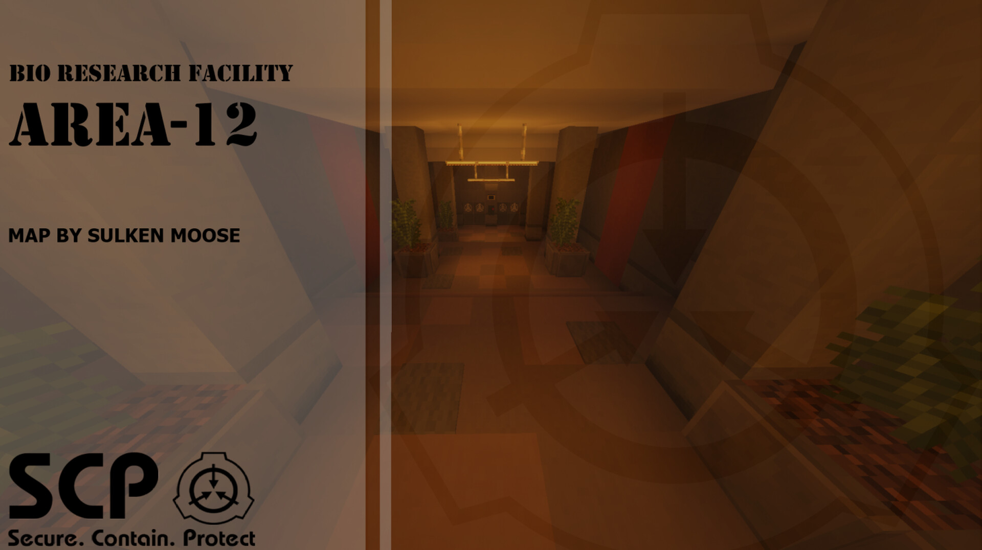 Bio-Research Facility Area 12. (S.C.P.F) Minecraft Map
