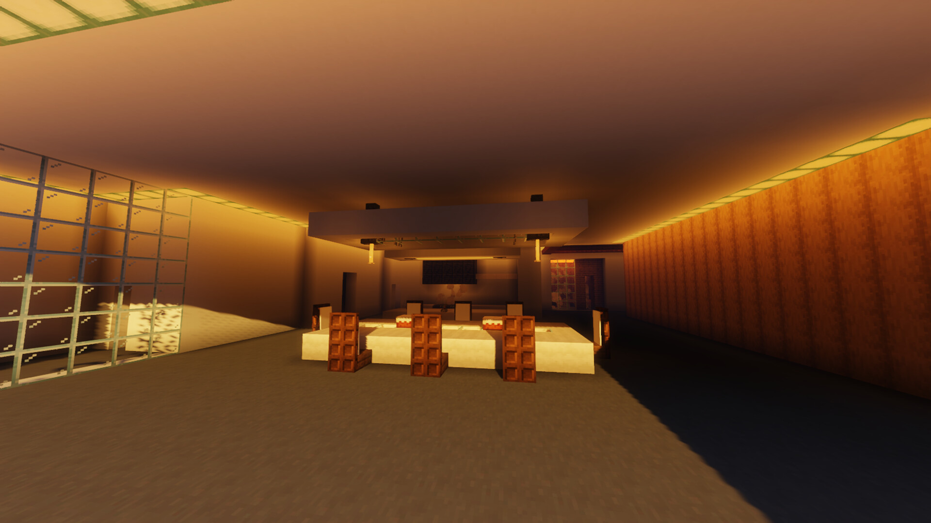 Minecraft Modern Mountain House (with interiors) Minecraft Map