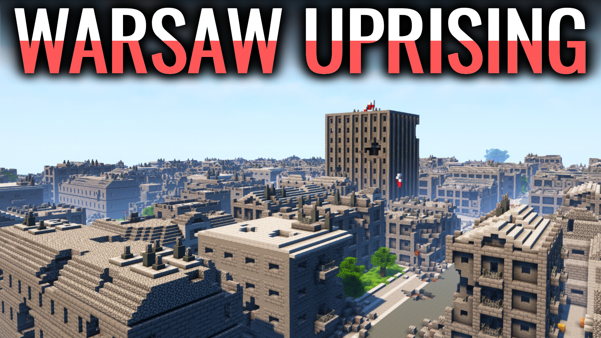 WARSAW 1944 by NPC WAR Minecraft Map