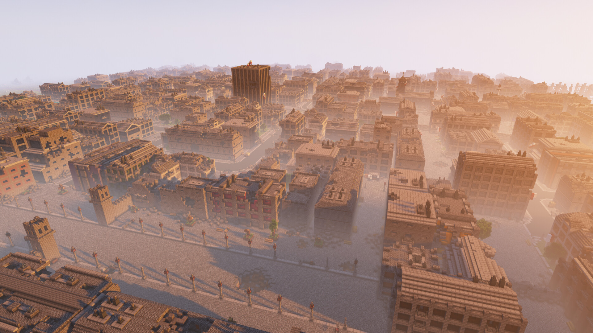 WARSAW 1944 by NPC WAR Minecraft Map