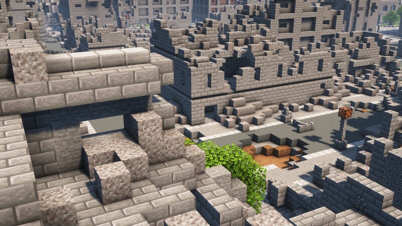 WARSAW 1944 by NPC WAR Minecraft Map