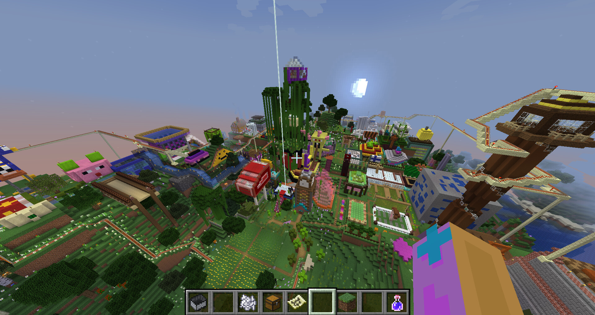 My singleplayer creative world. Minecraft Map