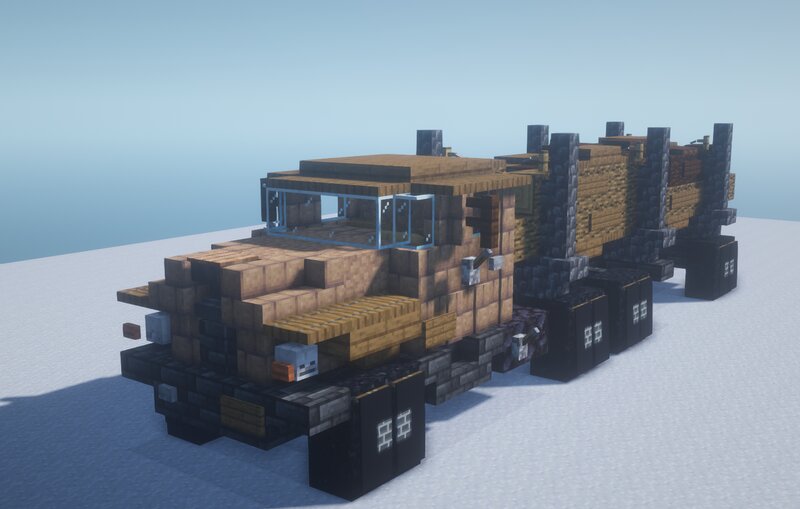 Ural 375 Logging Truck (Download) Minecraft Map