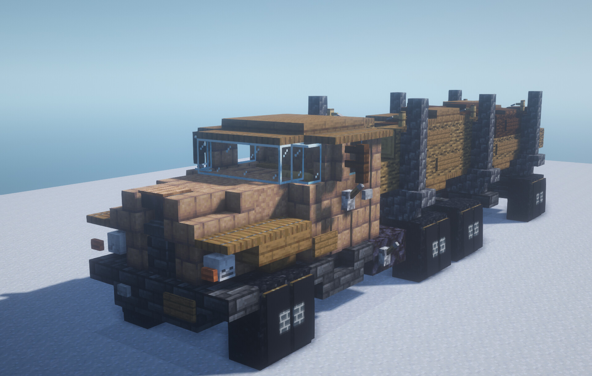 Ural 375 Logging Truck (Download) Minecraft Map