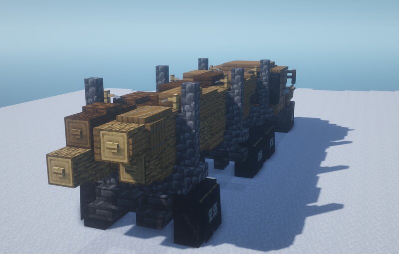 Ural 375 Logging Truck (Download) Minecraft Map