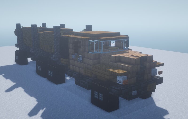Ural 375 Logging Truck (Download) Minecraft Map