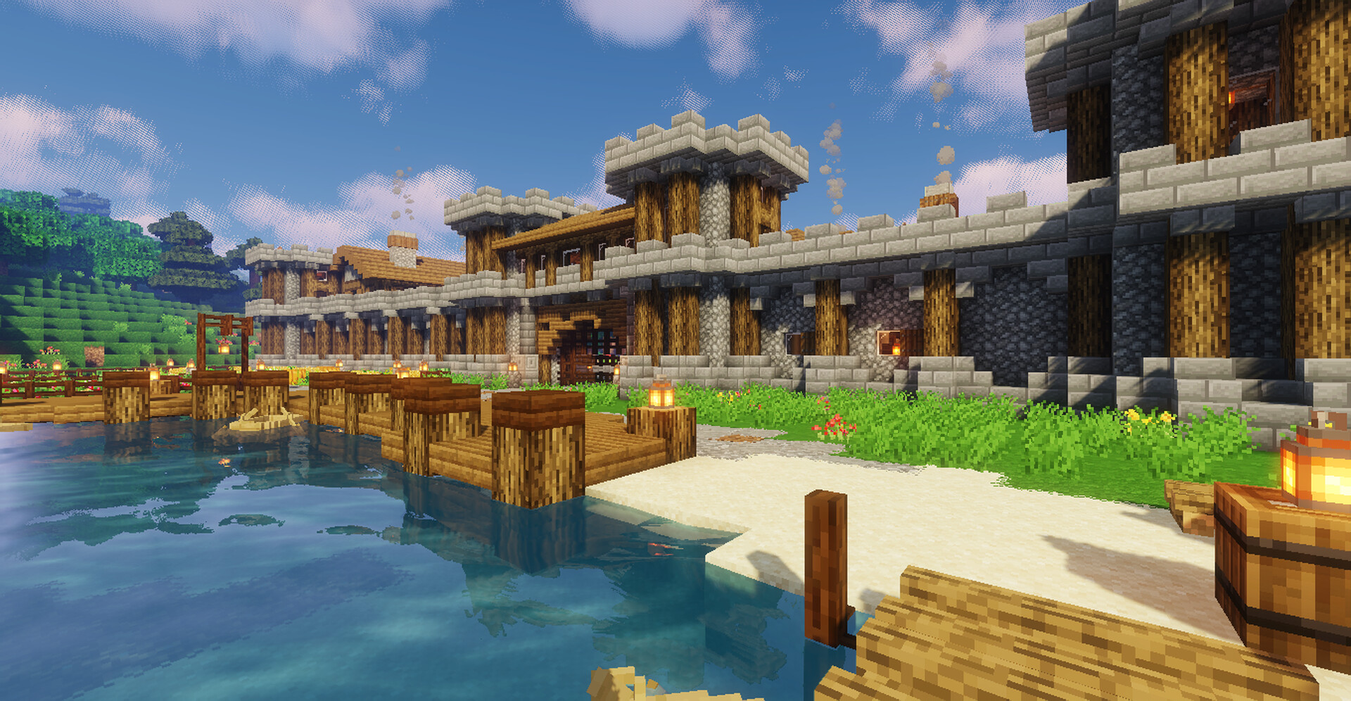 Survival Castle Minecraft Map