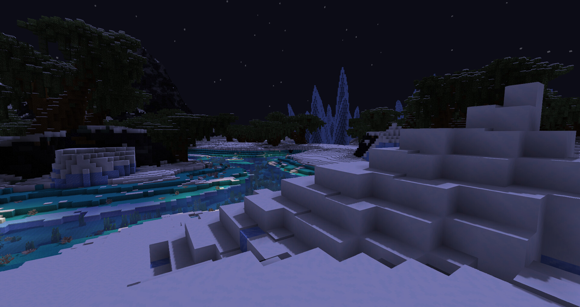 World Painter - Frozen Higland Minecraft Map