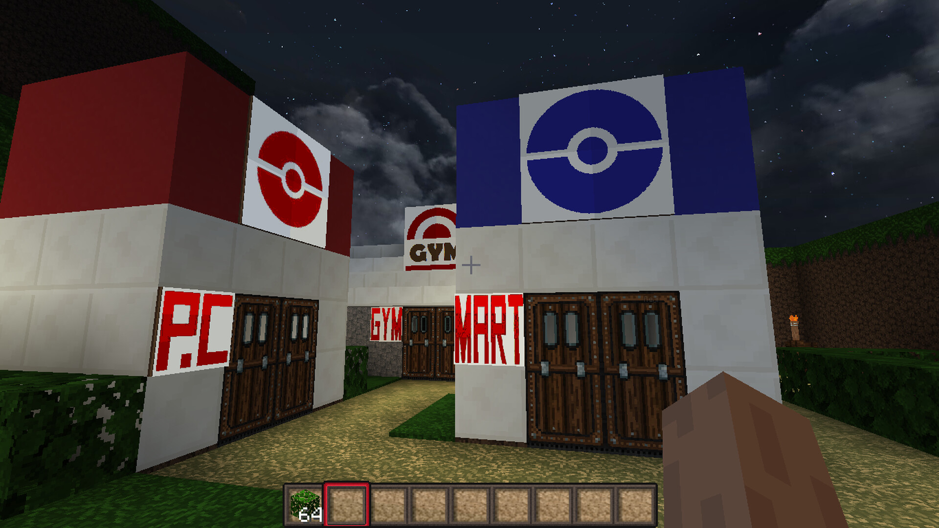 Pokemon World v. 1.12 (Gym And Night Pokemon Update!) Minecraft Map