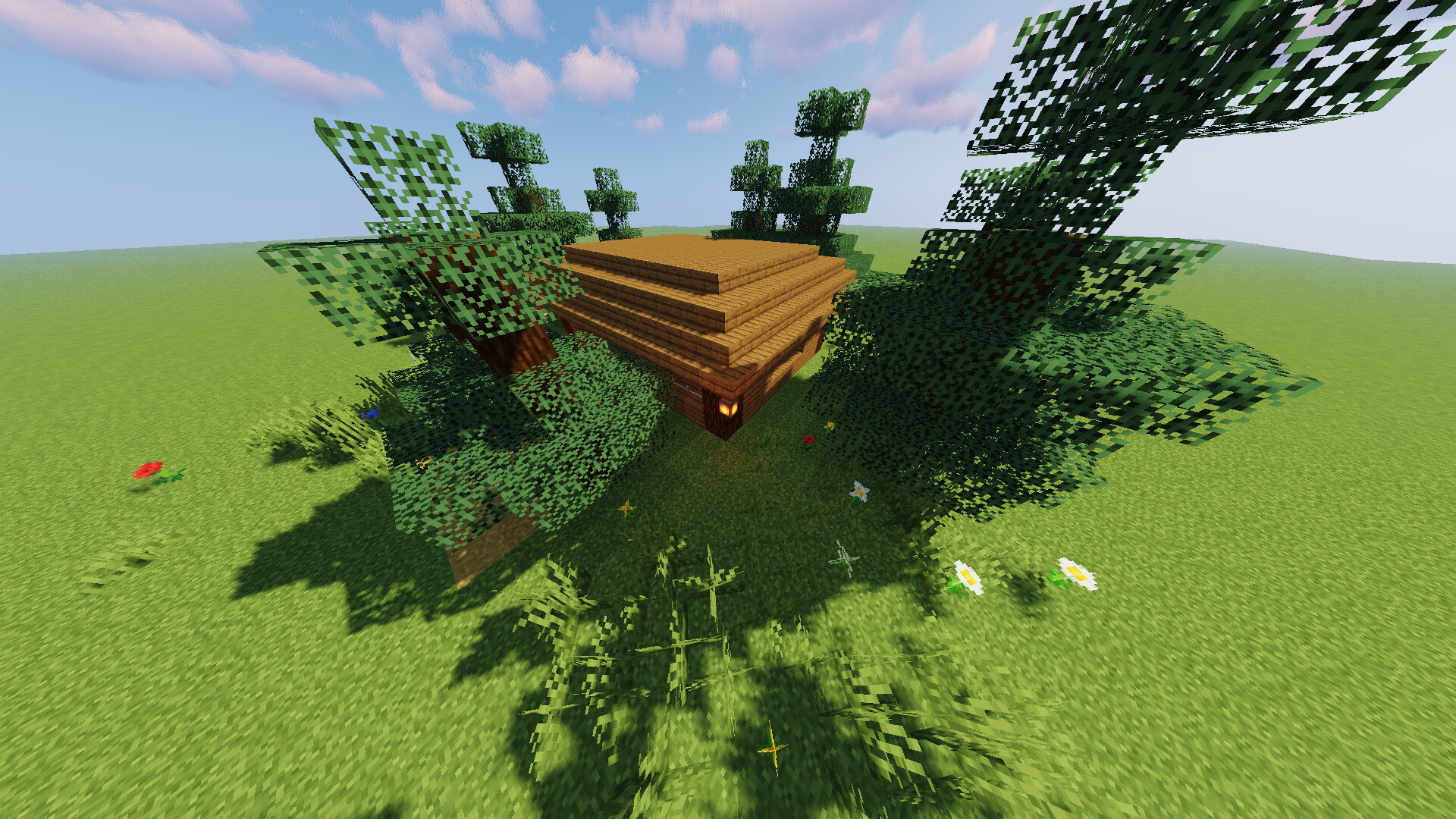 Simple Spruce House! Minecraft Map