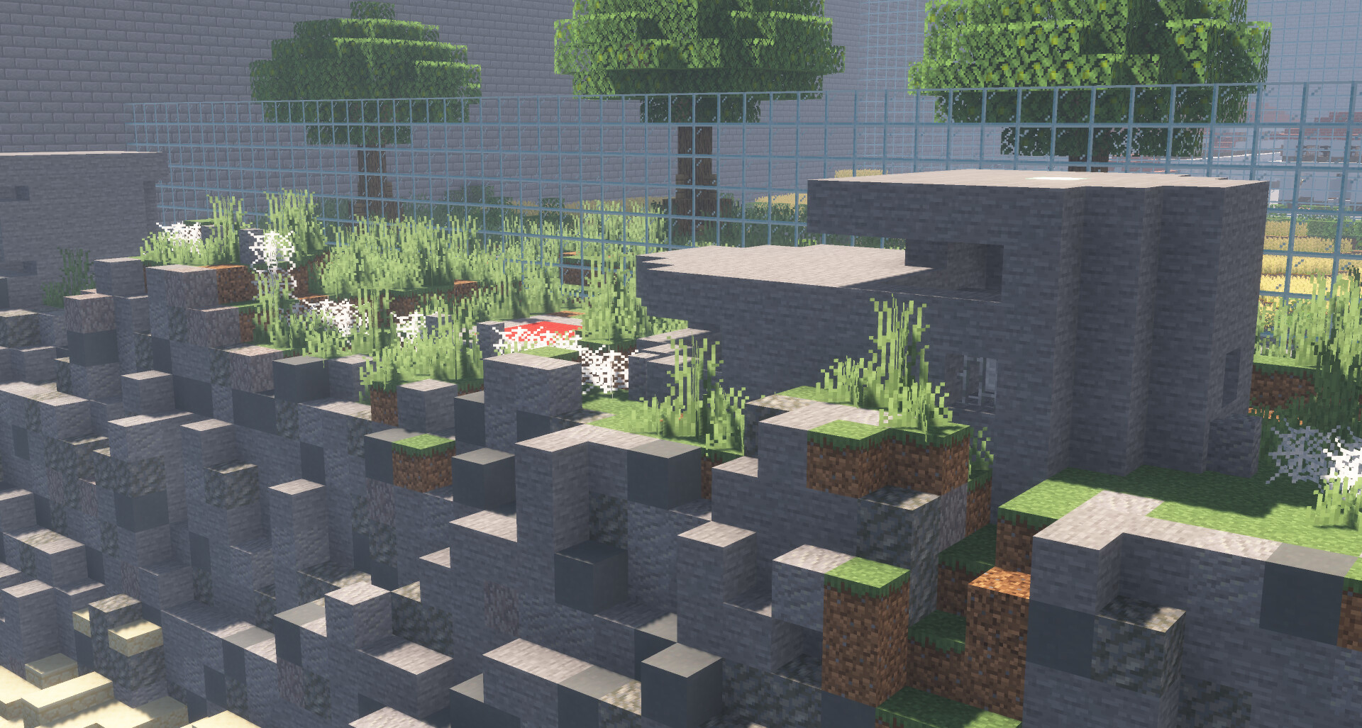 Custom WW2 Themed Map Made for my Custom Gamemode Minecraft Map