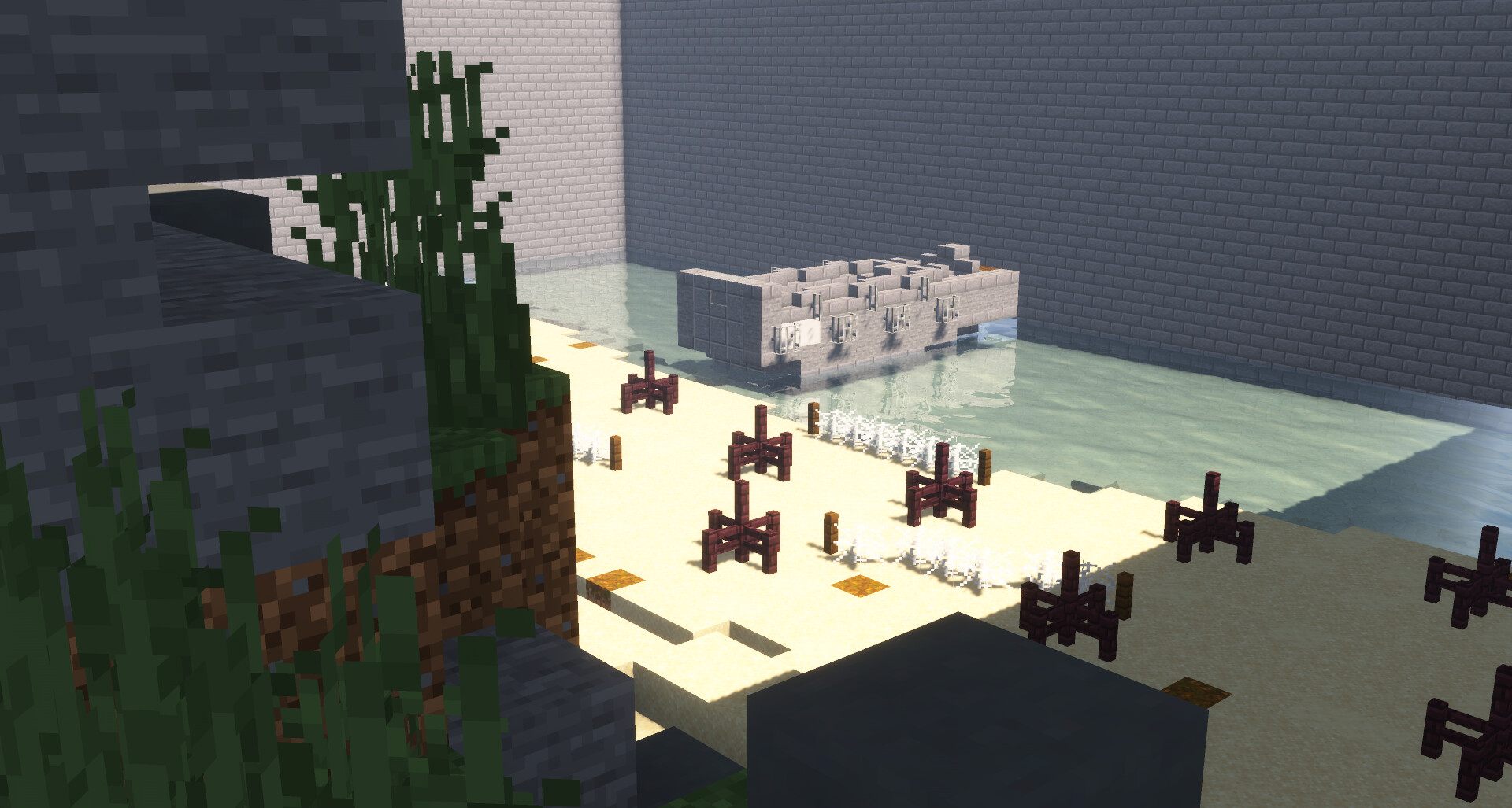 Custom WW2 Themed Map Made for my Custom Gamemode Minecraft Map