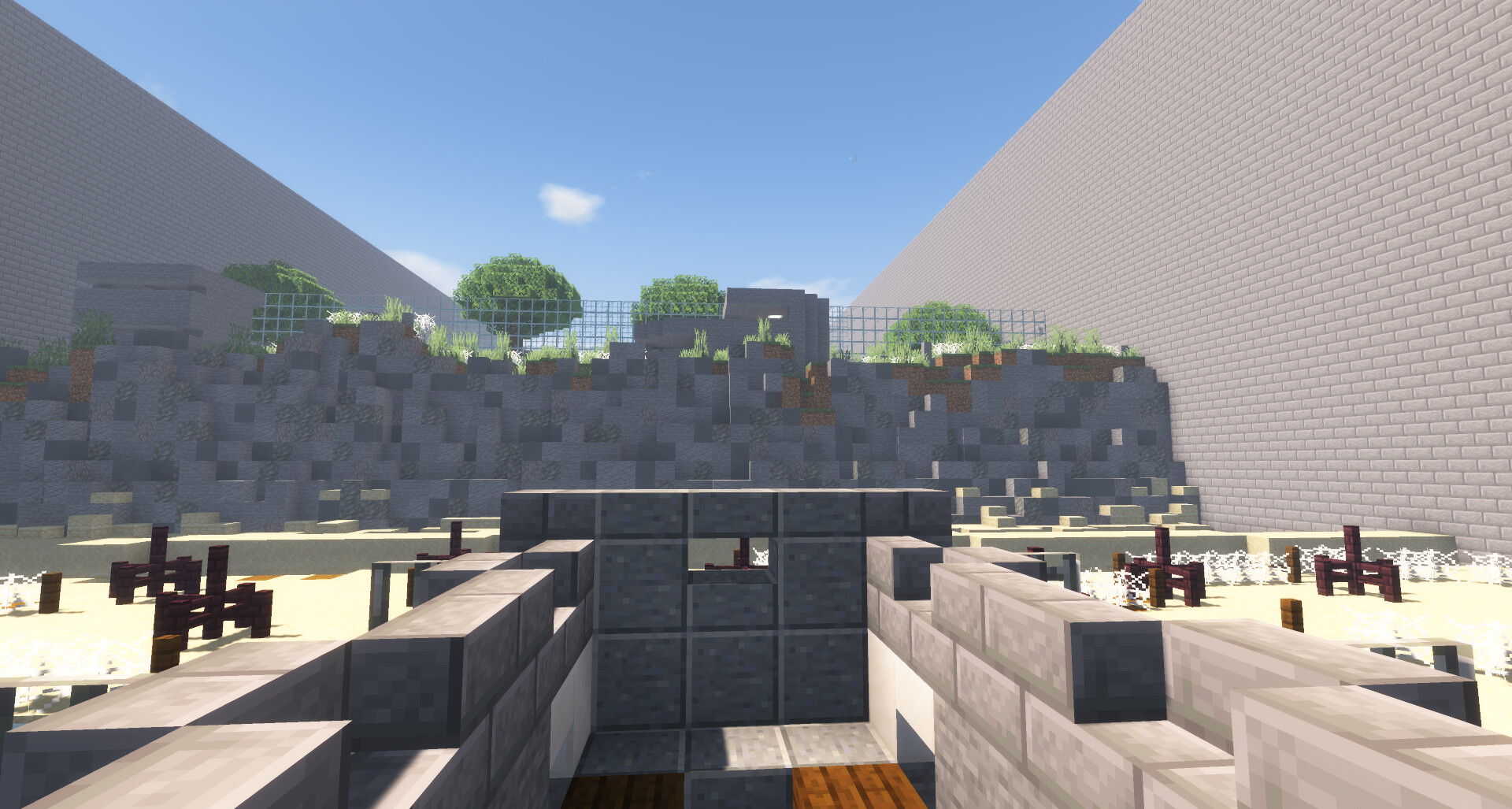 Custom WW2 Themed Map Made for my Custom Gamemode Minecraft Map