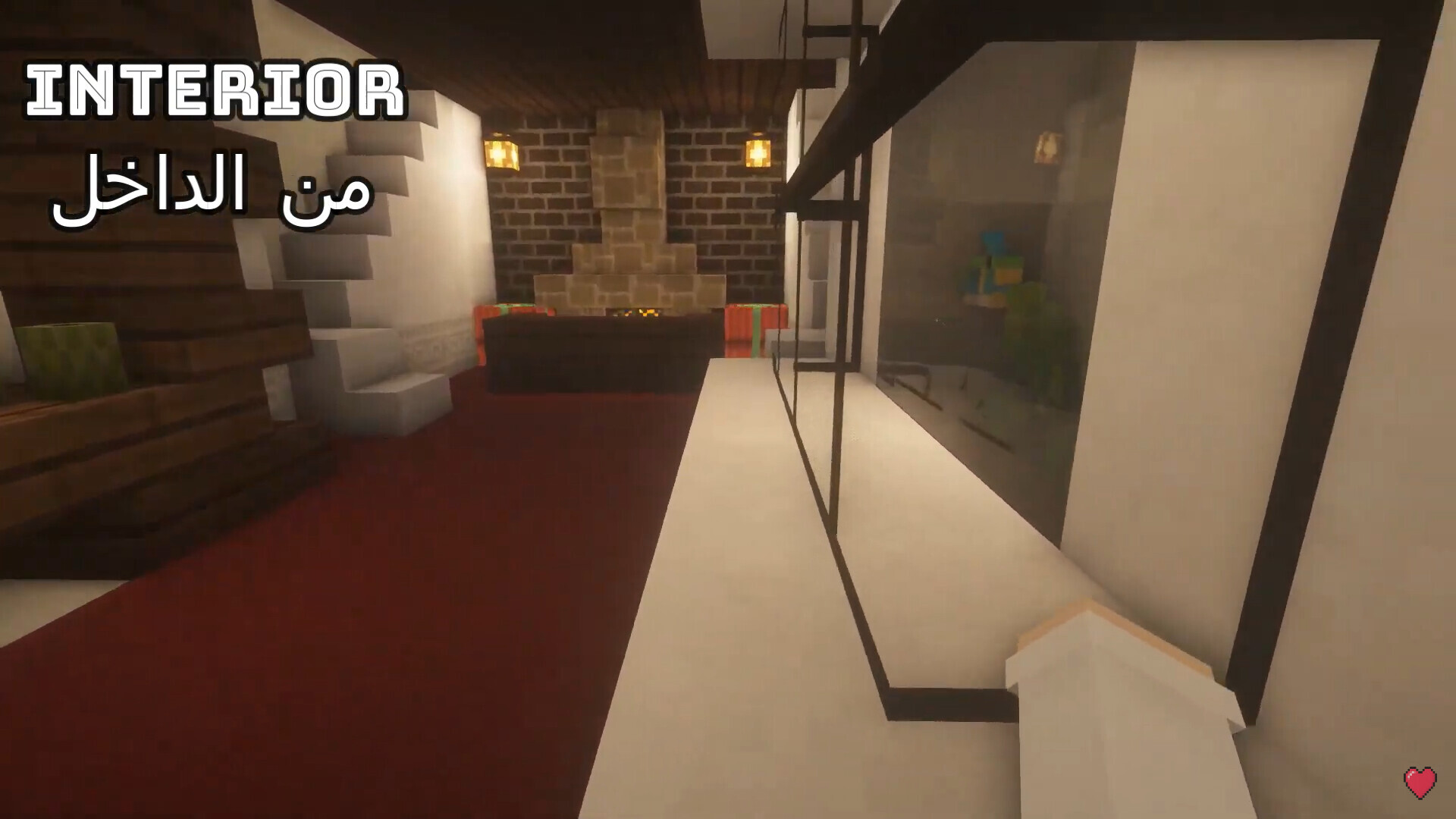 Goat House with interior design 🐐 Minecraft Map