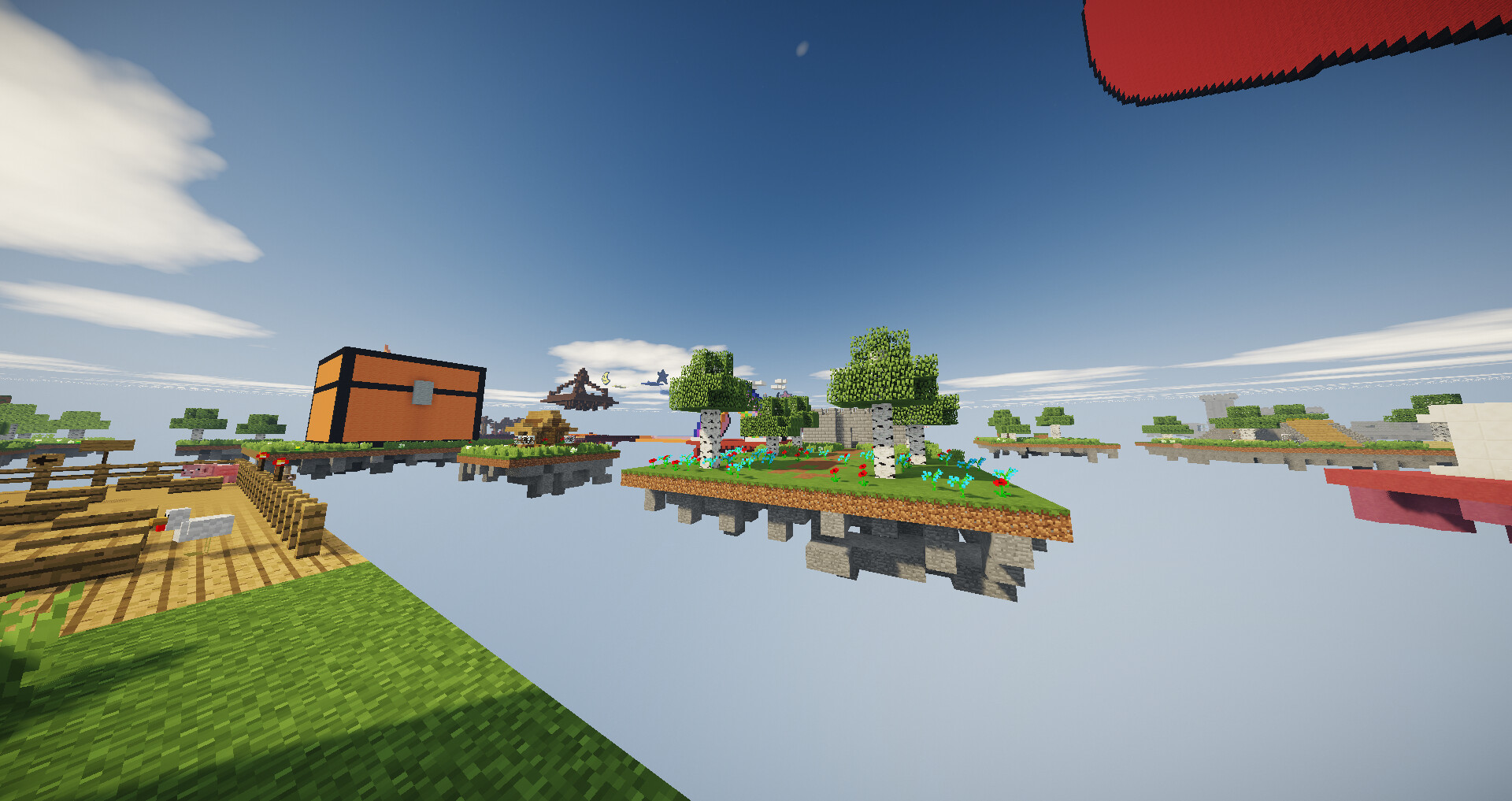 Sky land - Un nuevo héroe (1.8.9) Minecraft Map