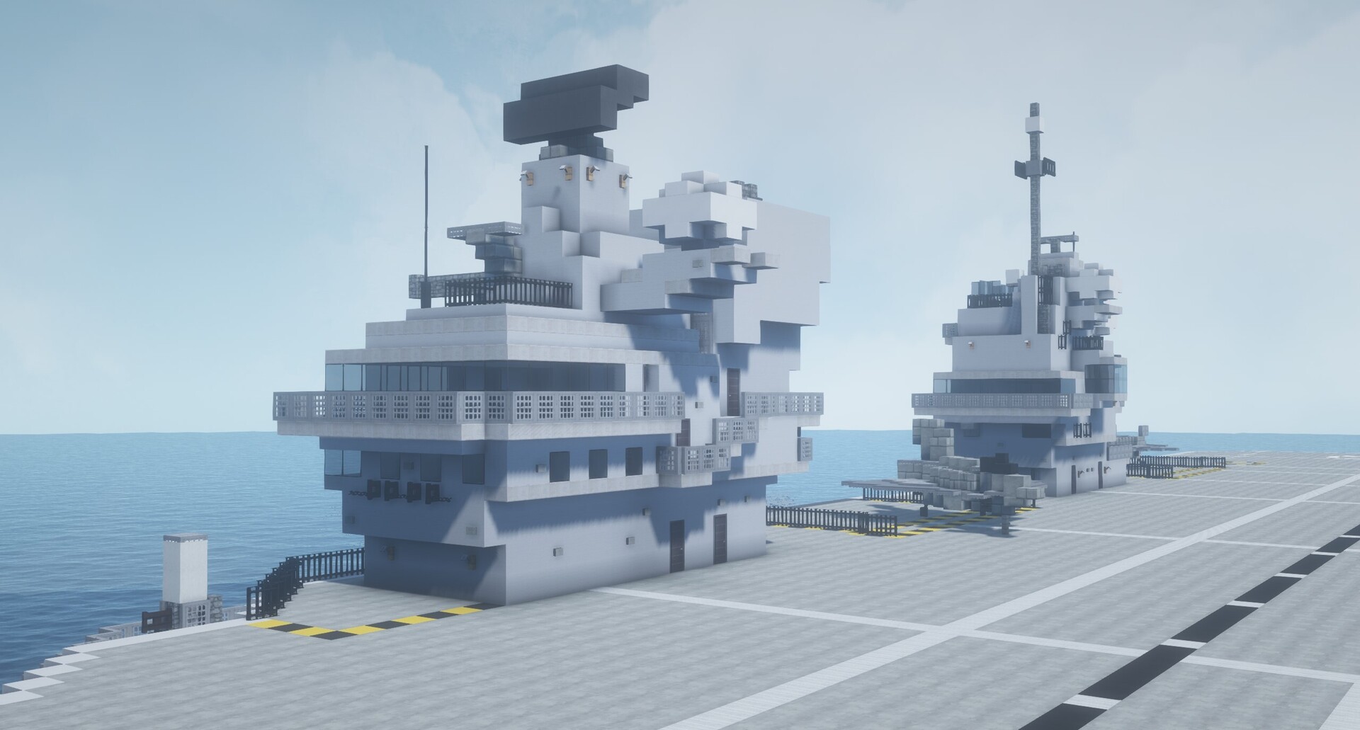 HMS Queen Elizabeth [2:3 Scale] [Collection] Minecraft Map