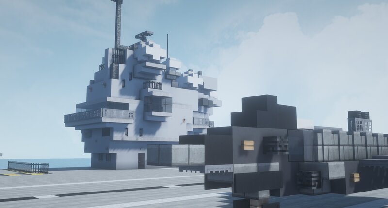 HMS Queen Elizabeth [2:3 Scale] [Collection] Minecraft Map