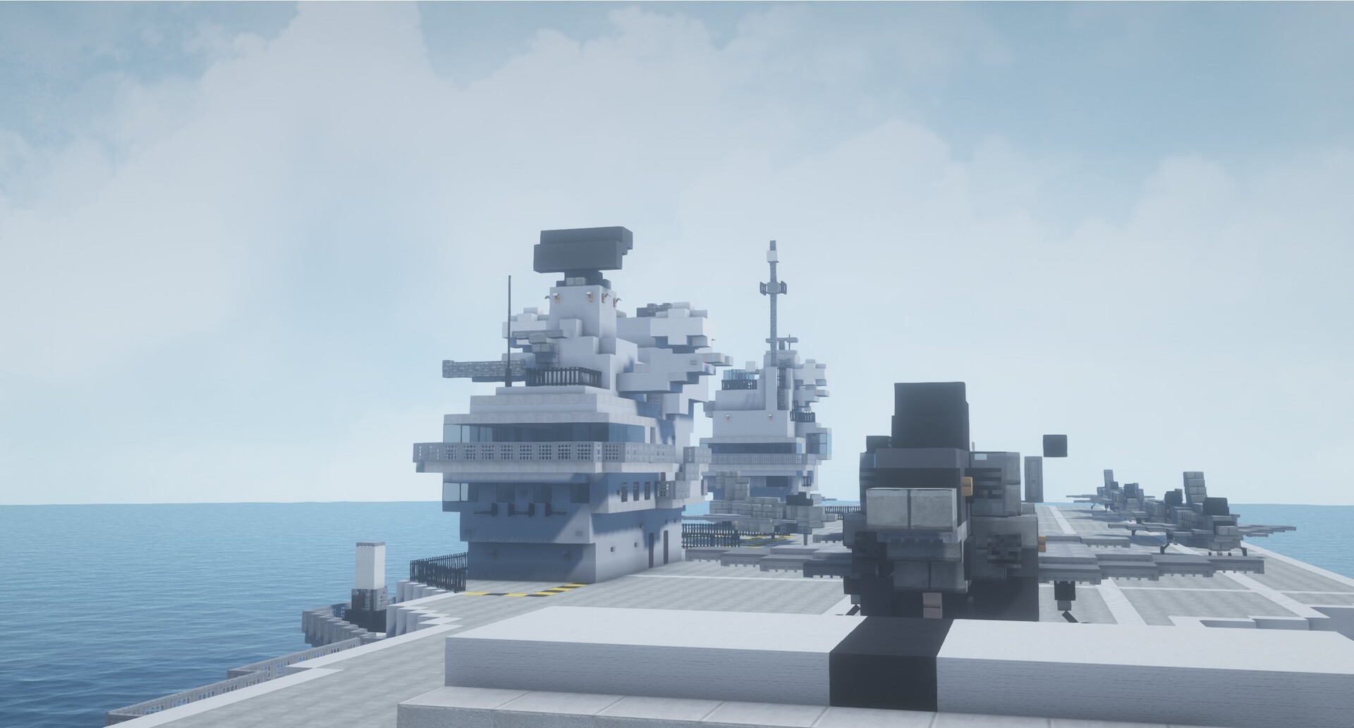 HMS Queen Elizabeth [2:3 Scale] [Collection] Minecraft Map