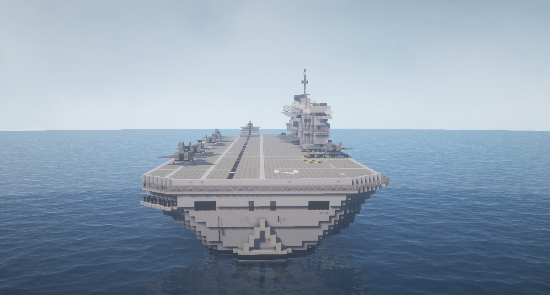 HMS Queen Elizabeth [2:3 Scale] [Collection] Minecraft Map