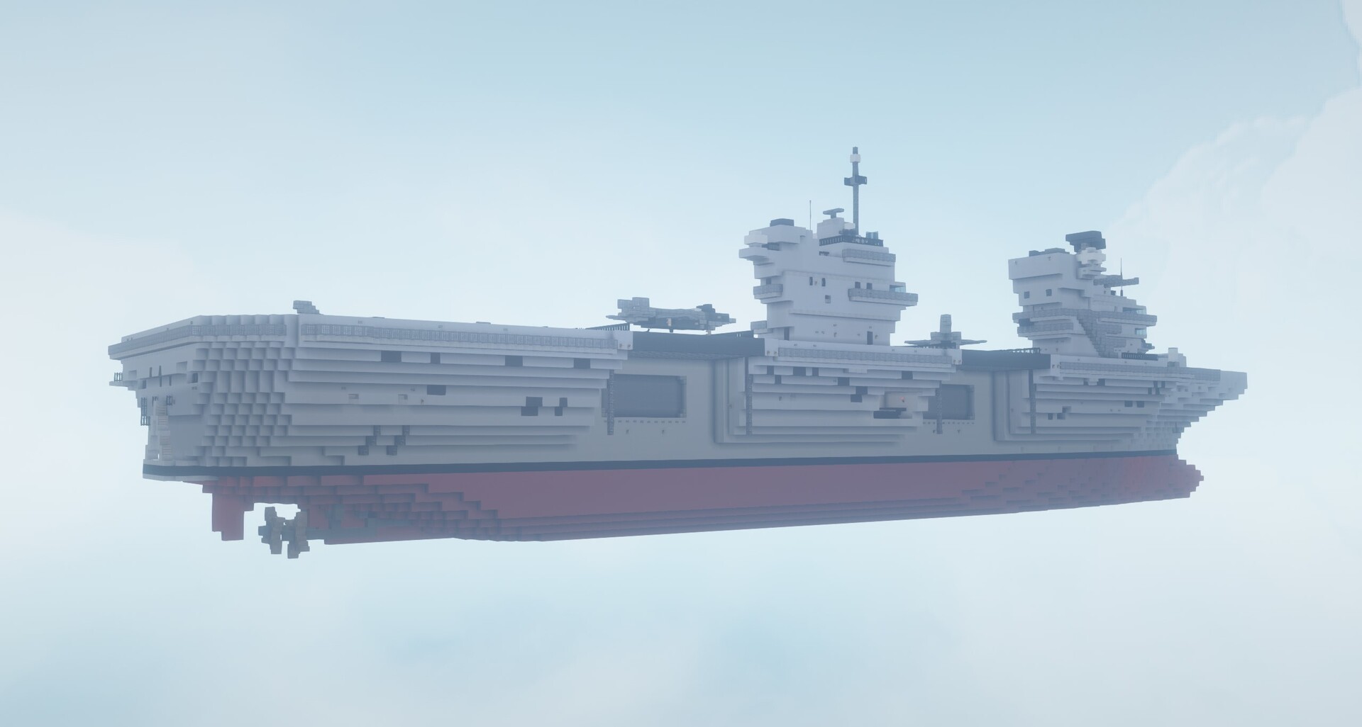 HMS Queen Elizabeth [2:3 Scale] [Collection] Minecraft Map