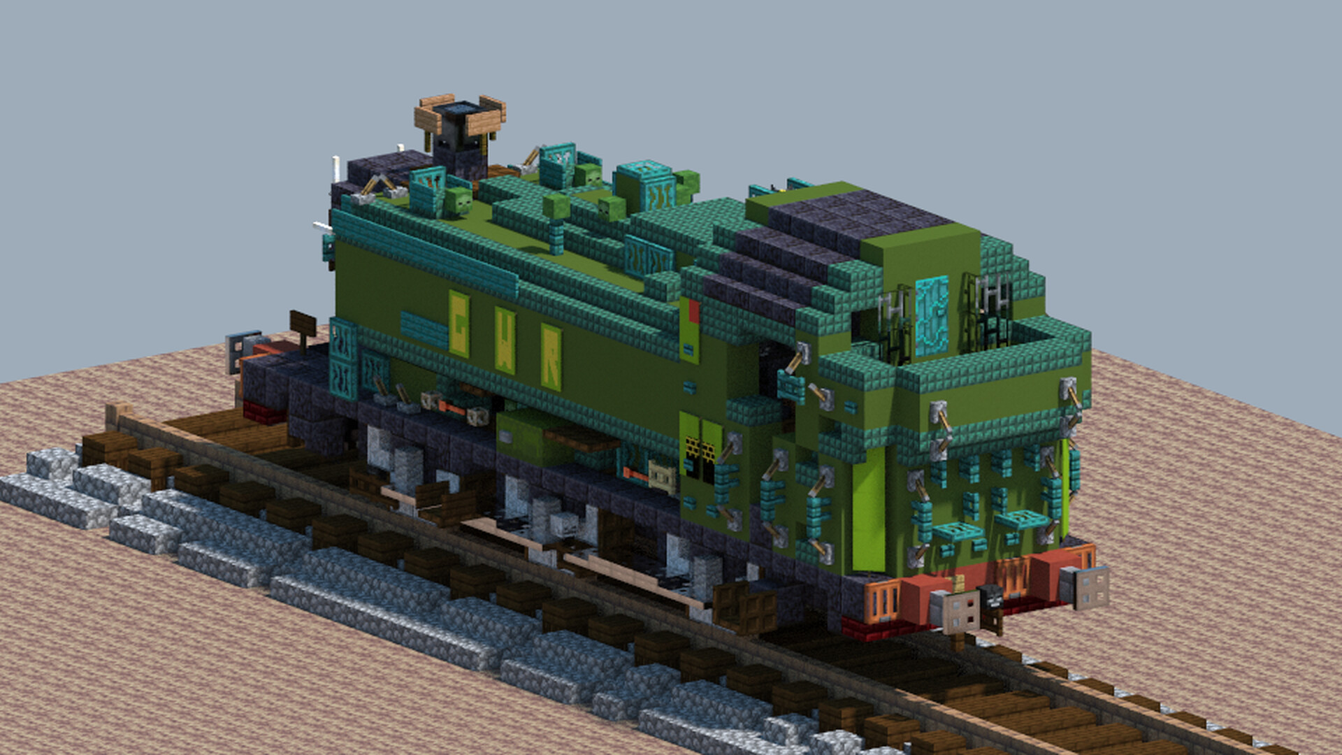 GWR 9400 class, locomotive [With Download] Minecraft Map