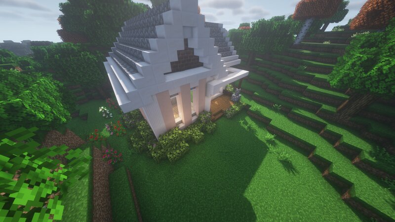 Simplistic Modern Suburbs Cookie cutter home! Minecraft Map
