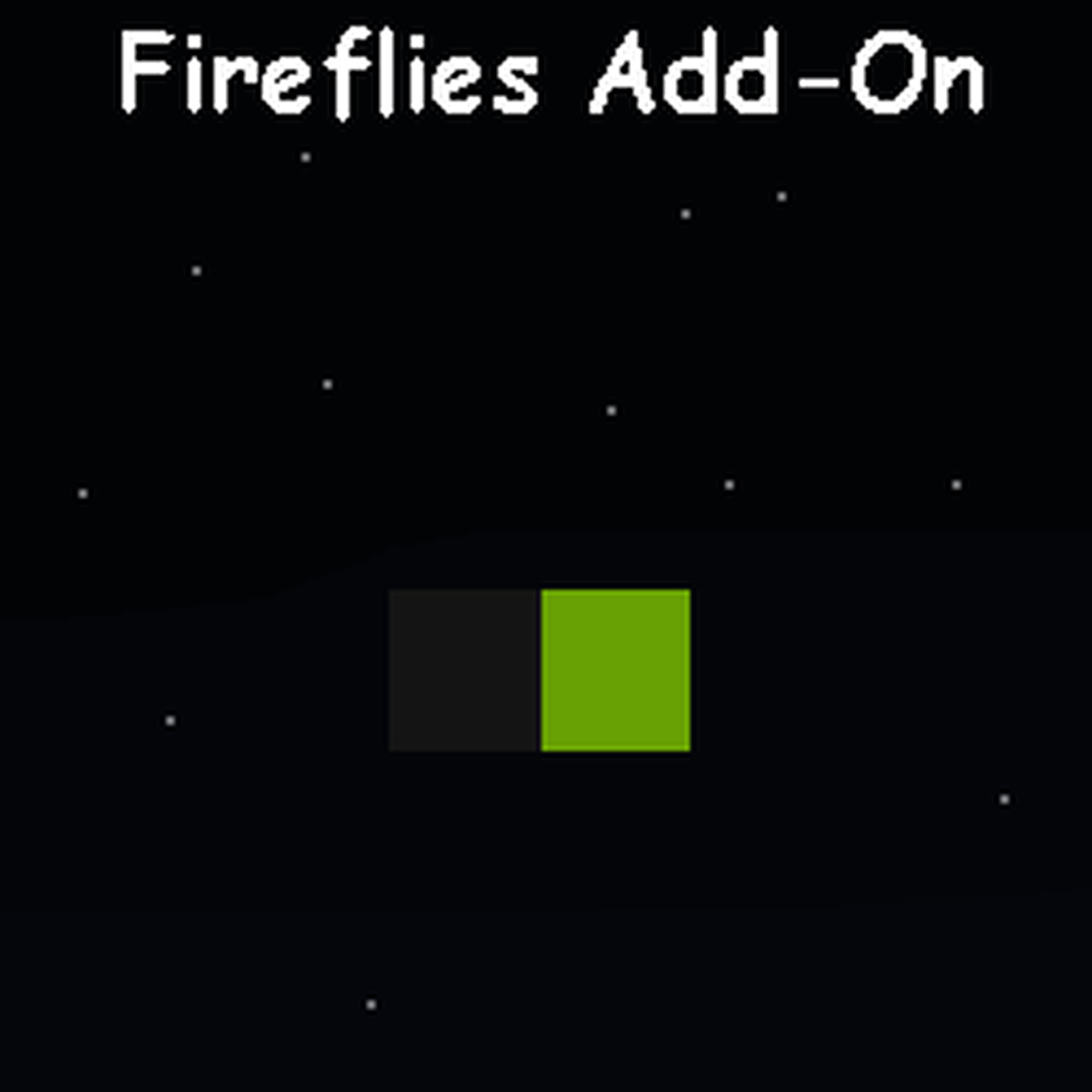 Fireflies - Minecraft Bedrock Add-On Minecraft Map