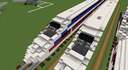 High Speed Double Decker Train Minecraft Map