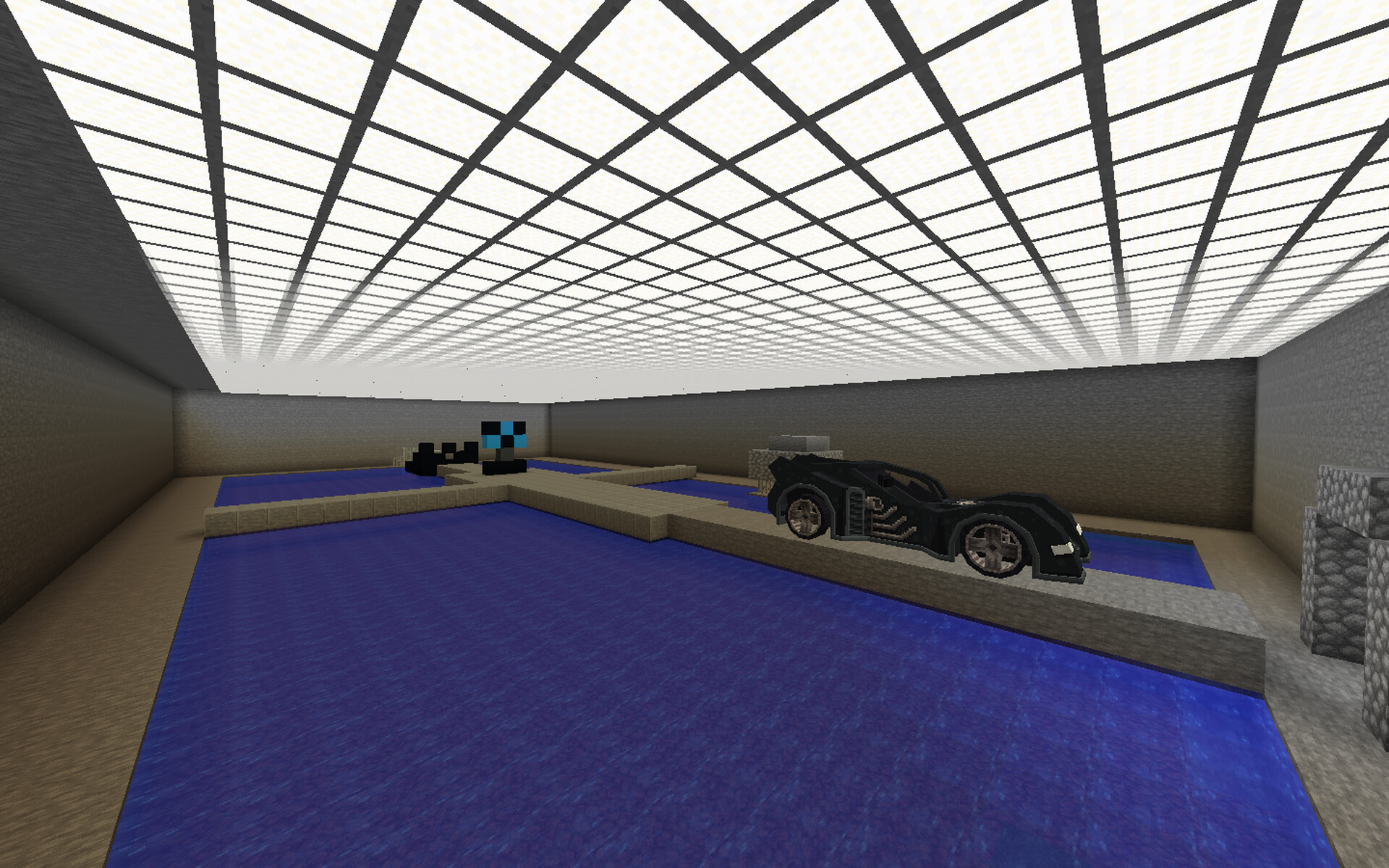 mini batcave Minecraft Map