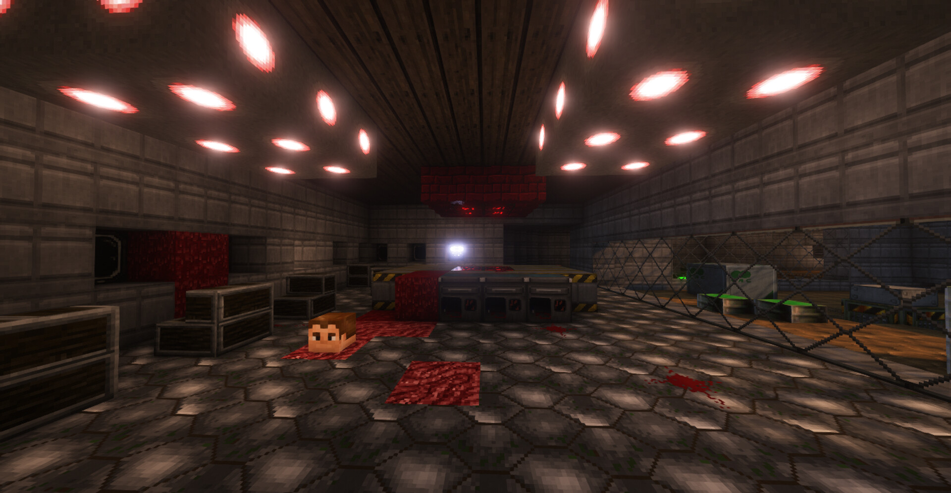 the new e1m1 and e1m2 finished! DOOM 1993 in minecraft Minecraft Map